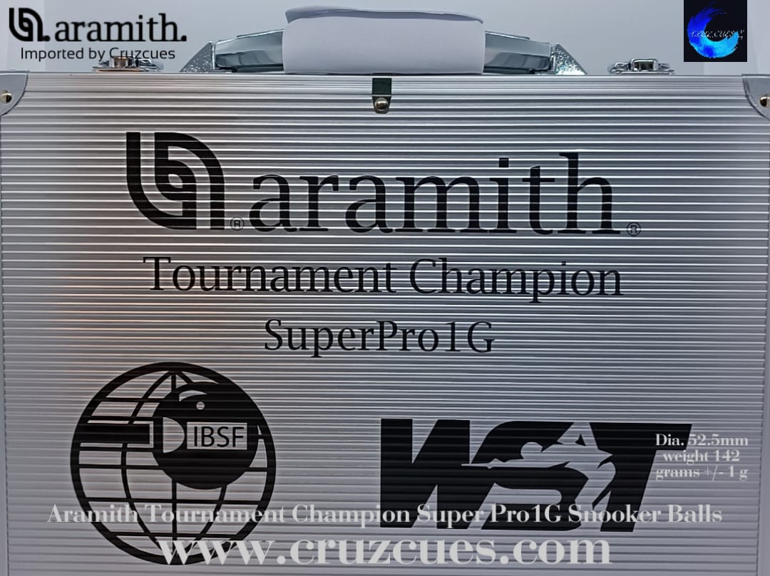 Aramith Tournament Champion SuperPro1G snooker ball set – Cruz Cues