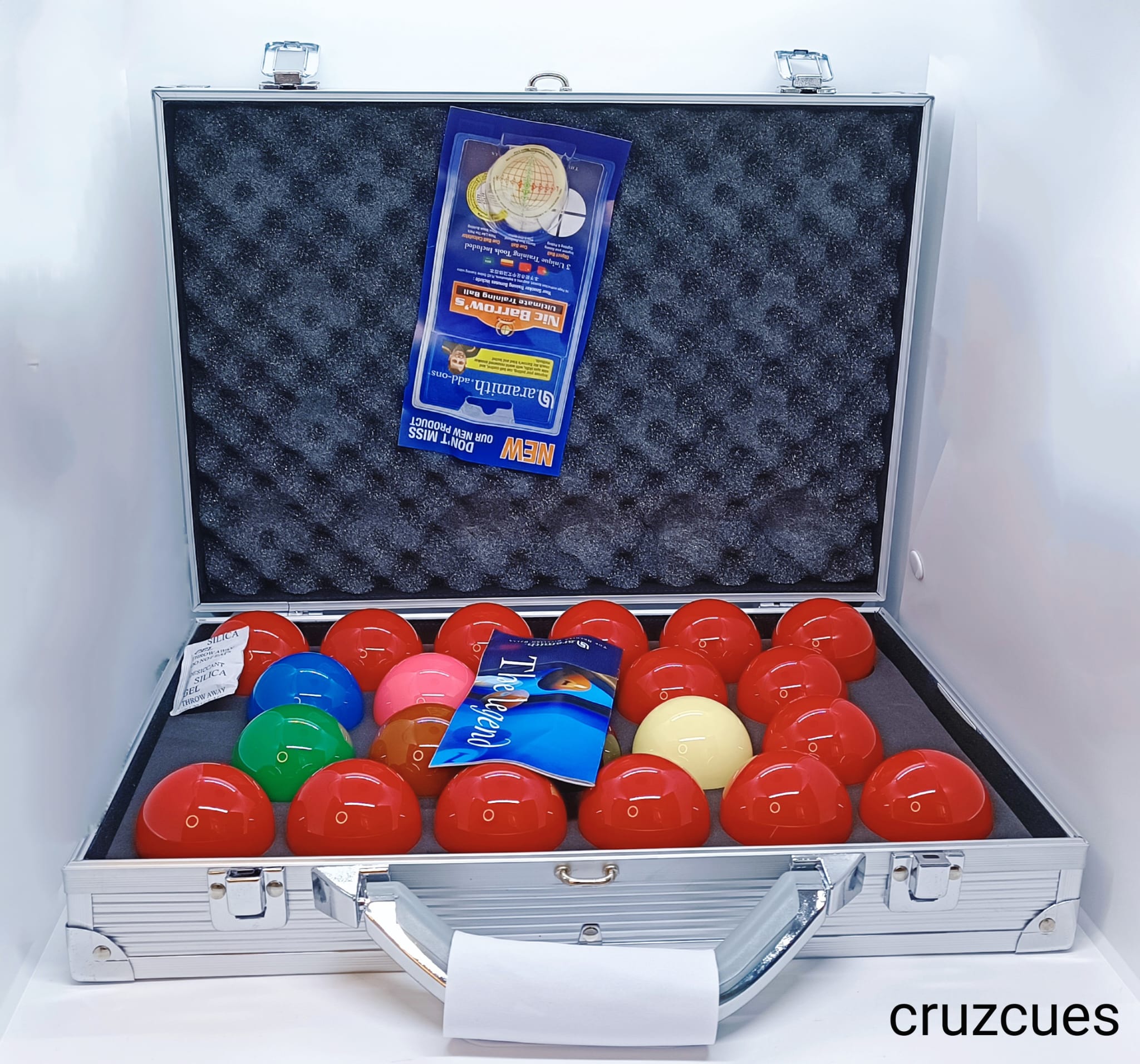 Aramith Tournament Champion SuperPro1G snooker ball set – Cruz Cues
